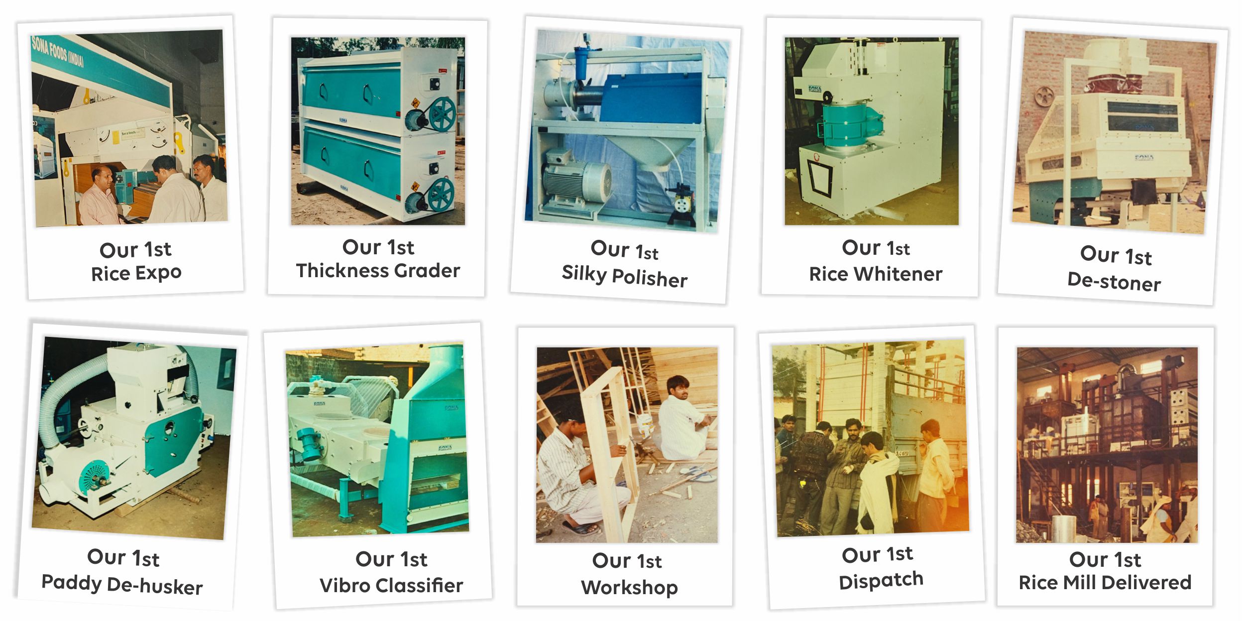 Sona Machinery - Leading Rice Mill Machinery Manufacturer & Supplier
